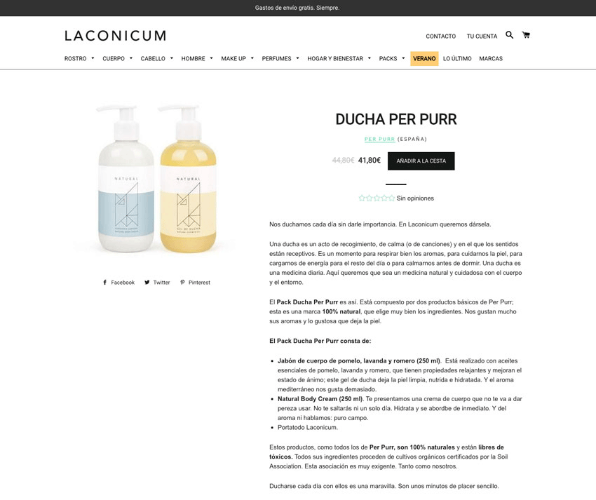 Succeesful eCommerce case: Laconicum